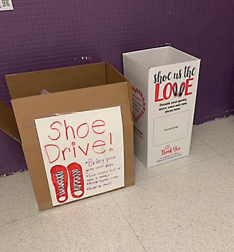 Shoe drive continues | News, Sports, Jobs - The Freeman Journal